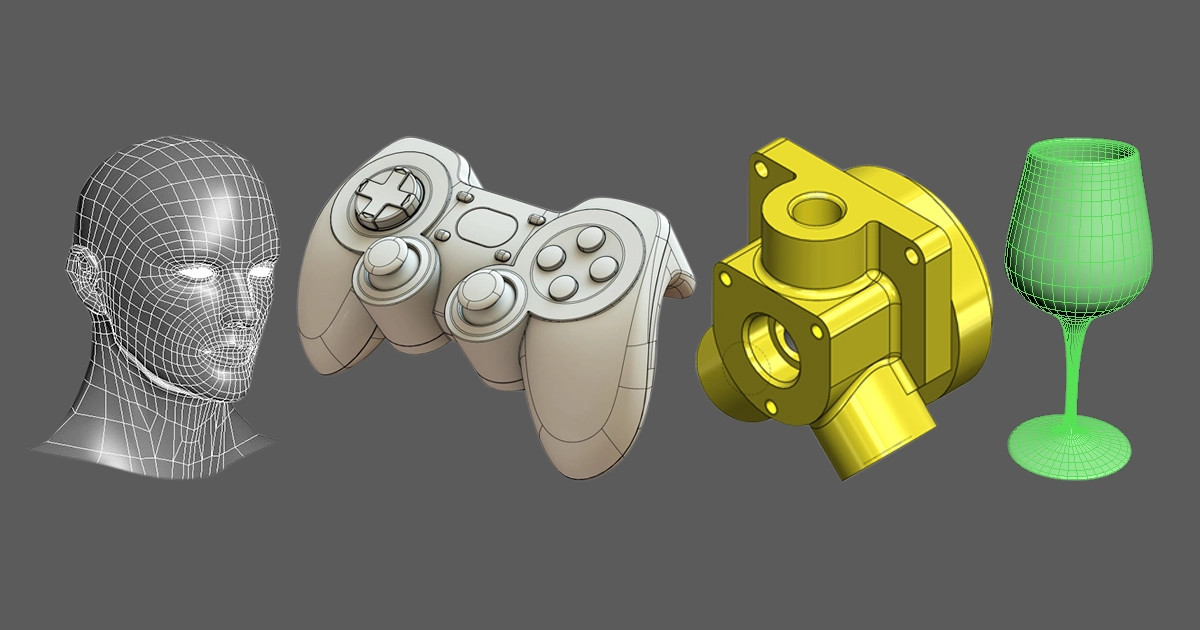 Types of 3D Modeling: A Complete Guide for 3D Model Users Types of 3D Modeling: A Complete Guide for 3D Model Users